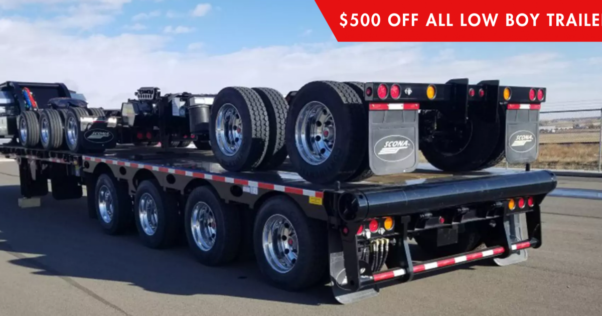 Lowboy Trailers from Top Manufacturers - New & Used | Transwest